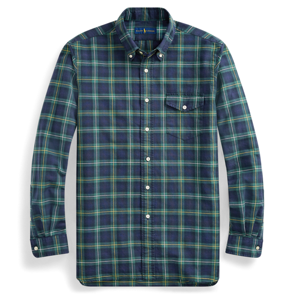 The Iconic Plaid Oxford Shirt for Men | Ralph Lauren® GI