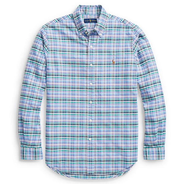 The Iconic Plaid Oxford Shirt for Men | Ralph Lauren® GI