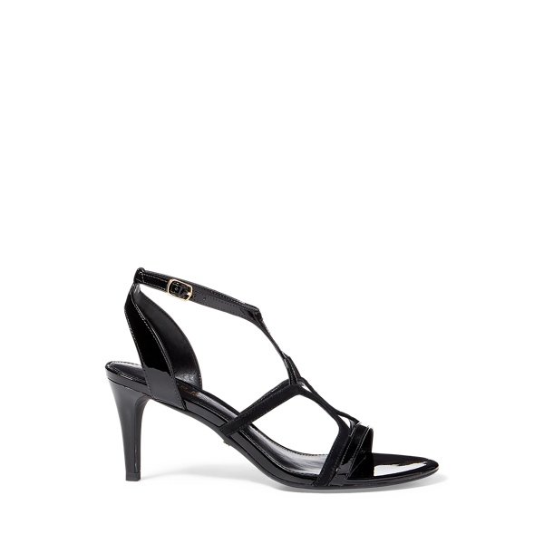 Gilah Suede-Patent Sandal Lauren 1