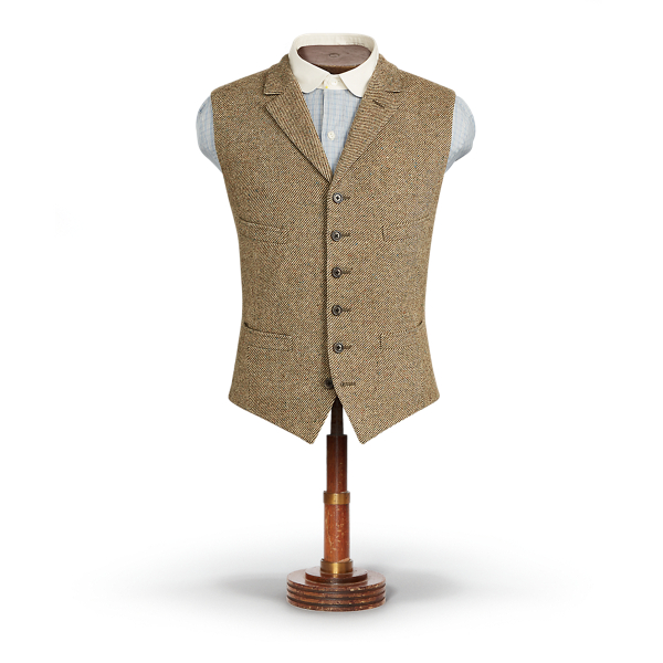 Donegal Tweed Vest voor heren | Ralph Lauren® BE