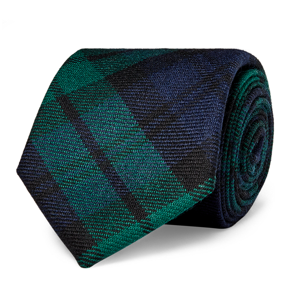 Tartan Wool Narrow Tie for Men | Ralph Lauren® IN