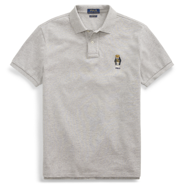 Polo con el osito Custom Slim-Fit para hombre | Ralph Lauren® ES