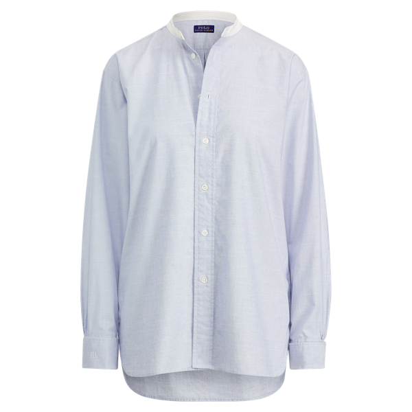 Band-Collar Shirt for Women | Ralph Lauren® GI
