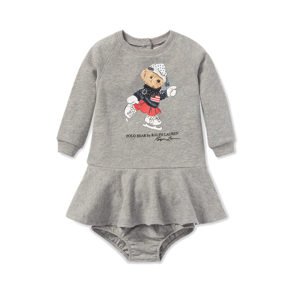 Polo Bear Dress & Bloomer voor babymeisje | Ralph Lauren® NL