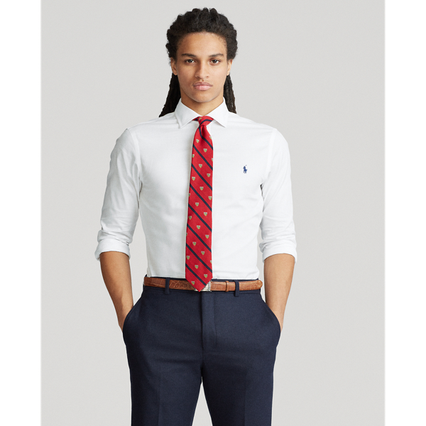 Slim Fit Dobby Shirt for Men | Ralph Lauren® UK