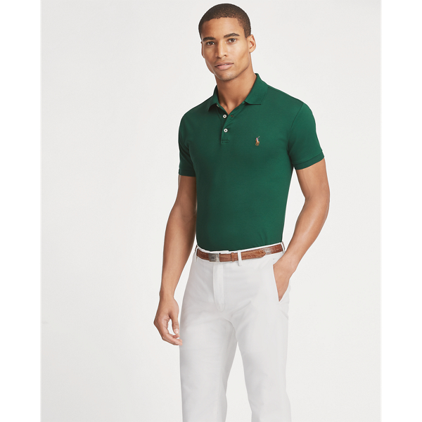 Custom Slim Fit Soft Cotton Polo Shirt para homen | Ralph Lauren® PT