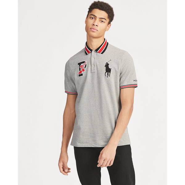 Classic Fit P-Wing Mesh Polo for Men | Ralph Lauren® UK