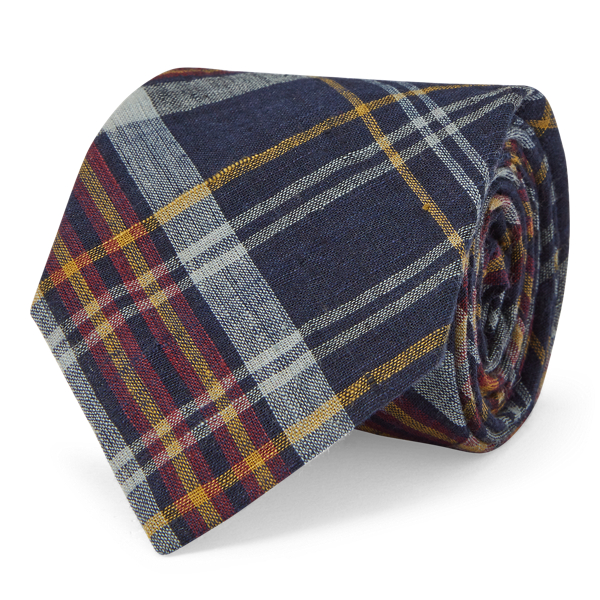 Smalle geruite das voor Men | Ralph Lauren® NL