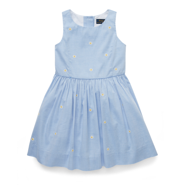 Daisy Fit-and-Flare Dress voor meisjes | Ralph Lauren® NL