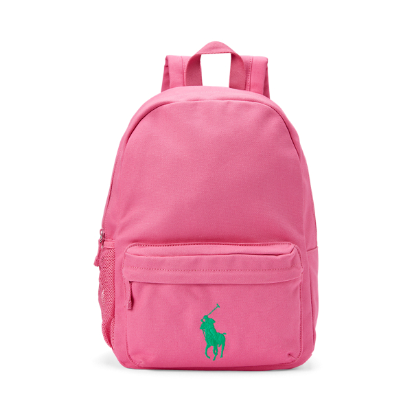 Big Pony Canvas Backpack for Girls | Ralph Lauren® UK