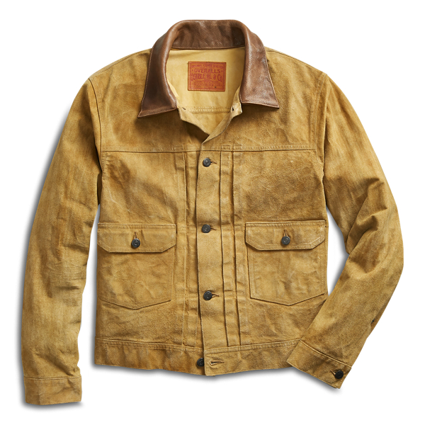 Roughout Suede Jacket voor heren | Ralph Lauren® BE