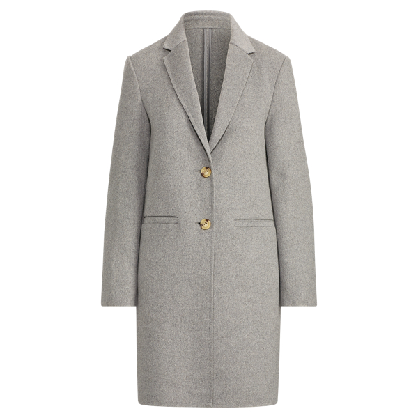 Wool-Blend Two-Button Coat for Women | Ralph Lauren® GP