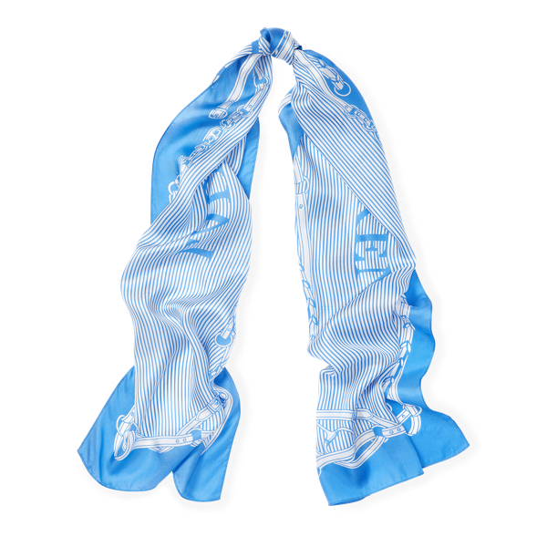 Geri Silk Twill Scarf for Women | Ralph Lauren® UK