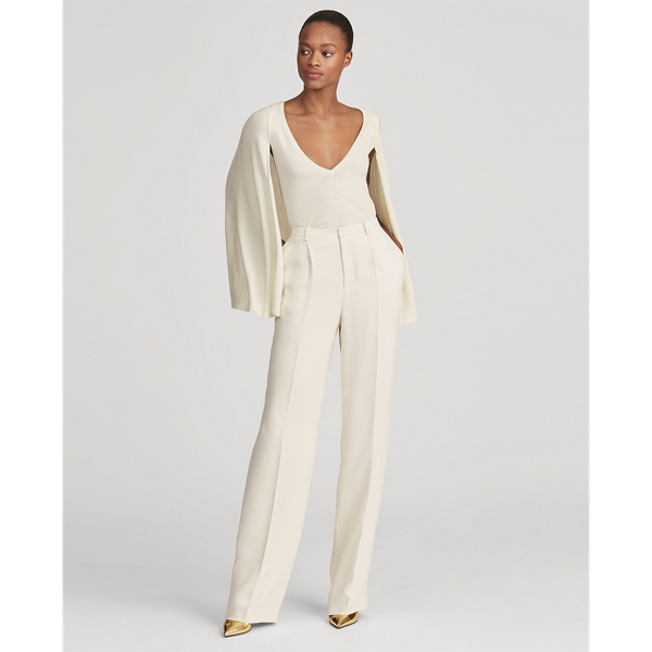 Merino Wool Capelet Jumper for Women | Ralph Lauren® UK