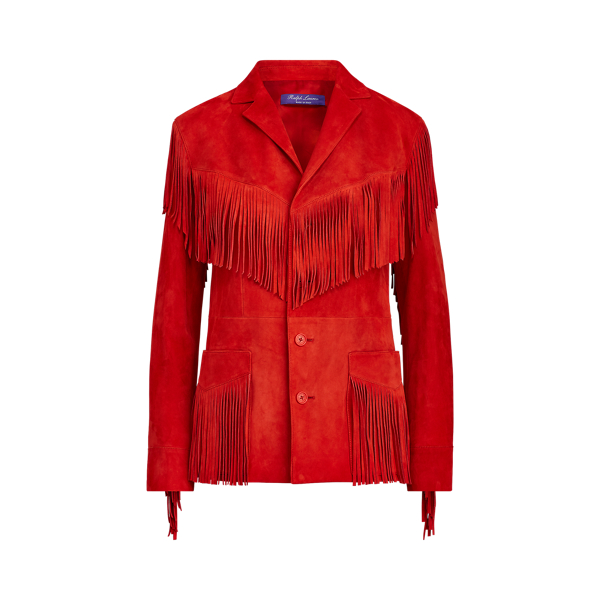 Bryleigh Lamb-Suede Jacket for Women | Ralph Lauren® IN
