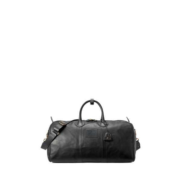Heritage Leather Duffel for Men | Ralph Lauren® AE