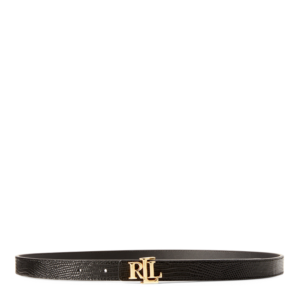 Logo Reversible Leather Belt for Women | Ralph Lauren® UK