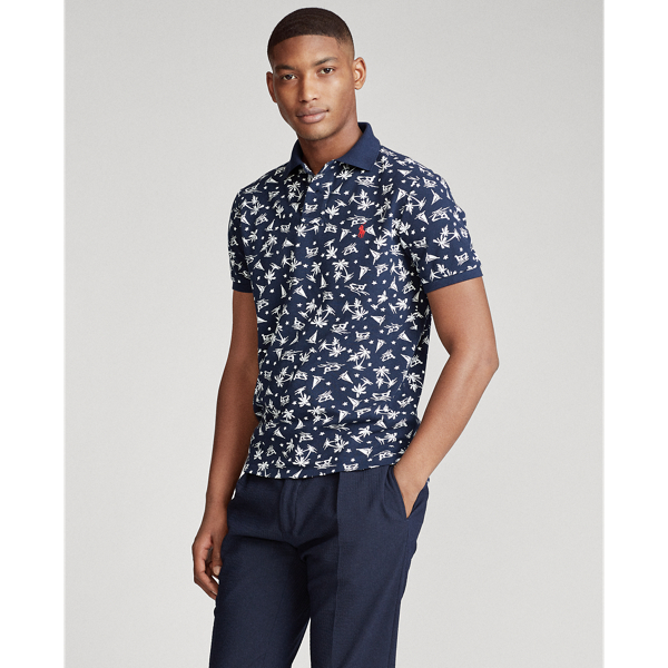 Custom Slim Fit Tropical Polo voor heren | Ralph Lauren® BE