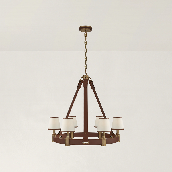 Medium ronde kroonluchter Riley | Ralph Lauren® NL