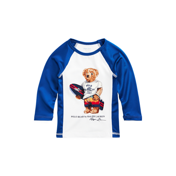 Polo Bear Stretch Rash Guard for Baby | Ralph Lauren® NG