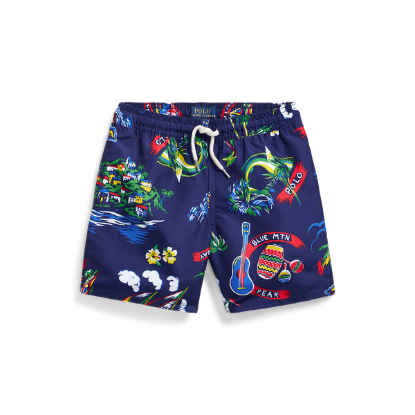 Captiva Tropical Swim Trunk voor jongens | Ralph Lauren® NL