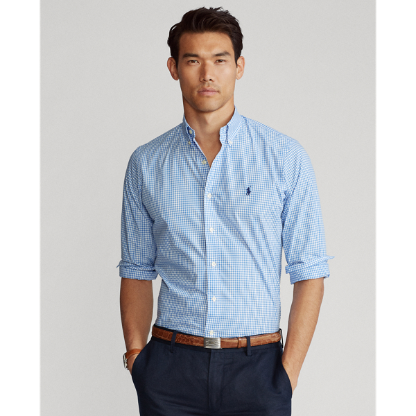 Custom Fit Chequered Shirt | Ralph Lauren® Australia