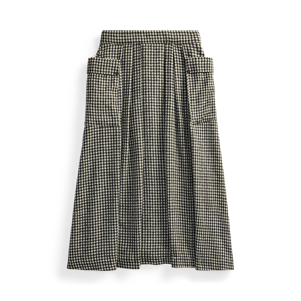 Checked Wool Skirt voor dames | Ralph Lauren® NL