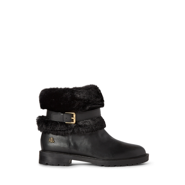 Evanston Waterproof Leather Boot for Women | Ralph Lauren® NL