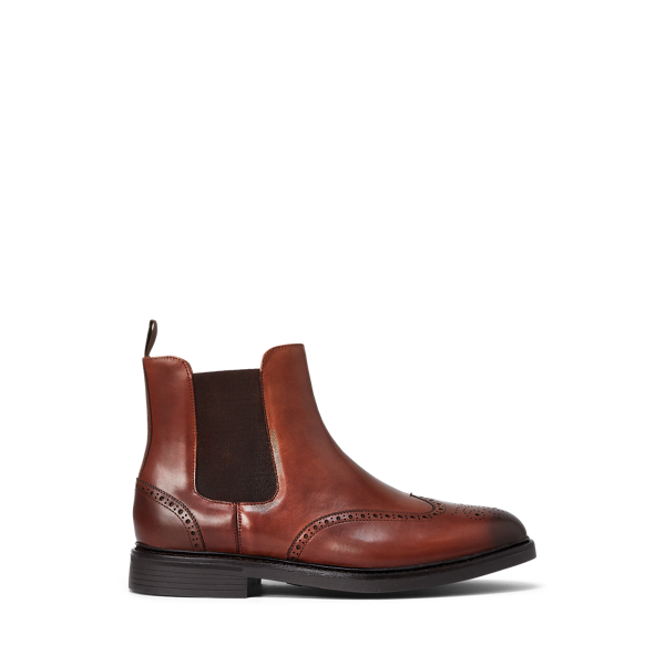 Bota Chelsea wingtip Asher para hombre | Ralph Lauren® ES