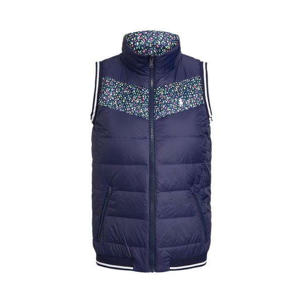 Reversible Down Golf Vest para mulher | Ralph Lauren® PT