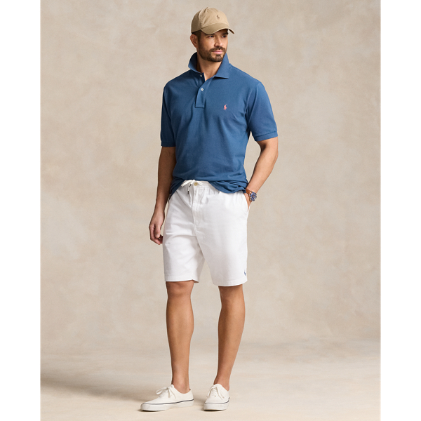 White Polo Prepster Stretch Chino Short Big & Tall 1