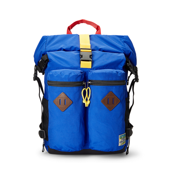 Pacific Royal Lightweight Mountain Roll-Top Backpack Polo Ralph Lauren 1