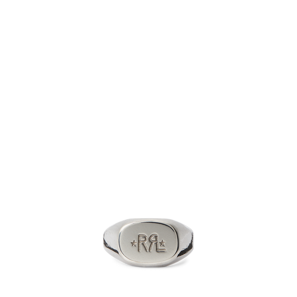 Handmade Sterling Silver Signet Ring | Ralph Lauren® Australia