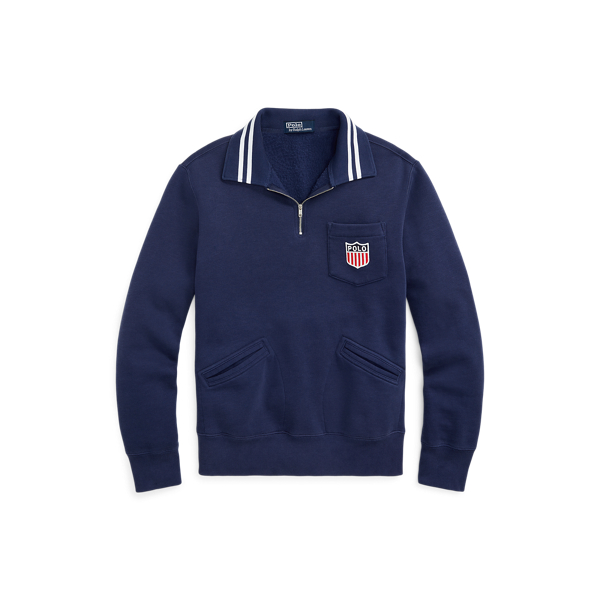 Polo Shield Fleece Sweatshirt for Men | Ralph Lauren® IN