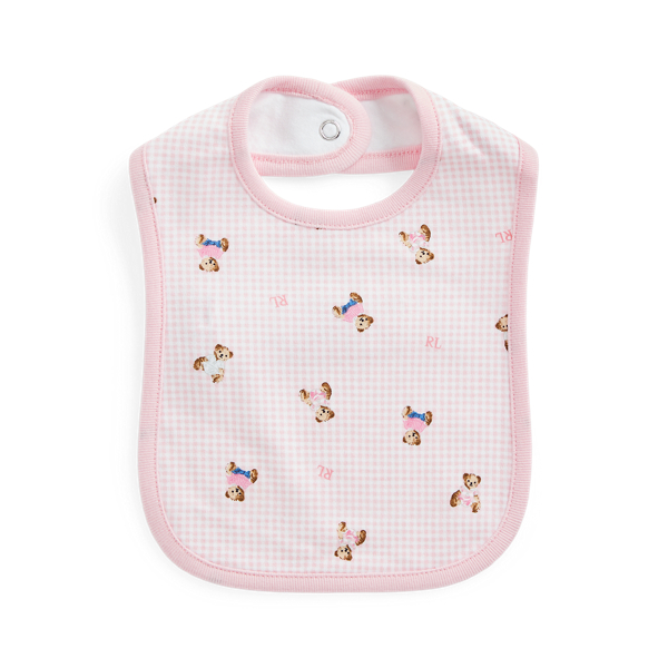 Babete Polo Bear em interlock para Baby | Ralph Lauren® PT