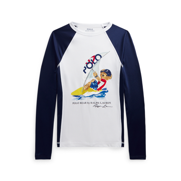 Polo Bear Stretch Rash Guard | Ralph Lauren® Australia
