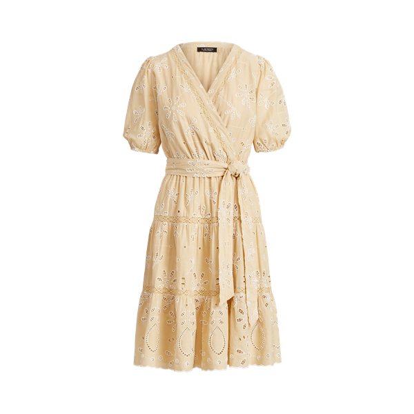 Eyelet Cotton Voile Dress | Ralph Lauren® Australia