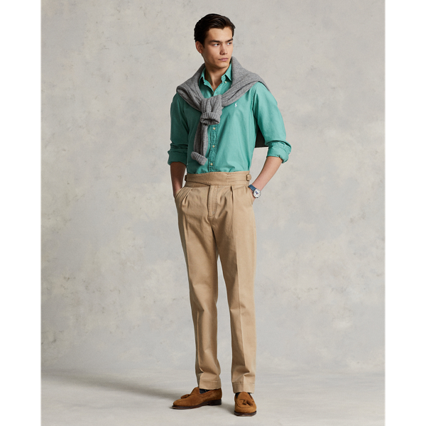Buckled Chino Suit Trouser | Ralph Lauren® Australia
