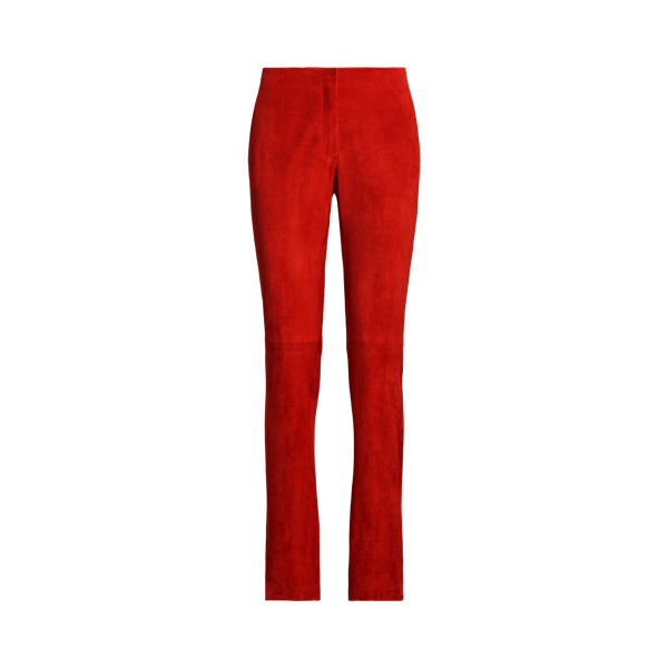 Simone Lamb-Suede Trouser for Women | Ralph Lauren® IN