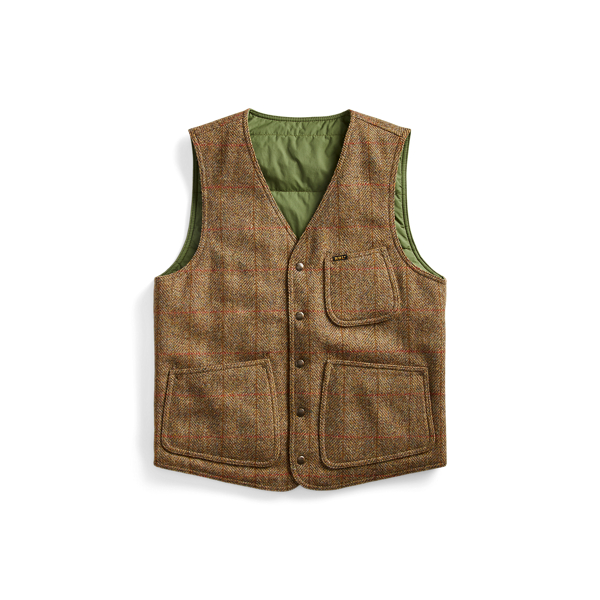 Reversible Harris Tweed Vest Ralph Lauren® Australia