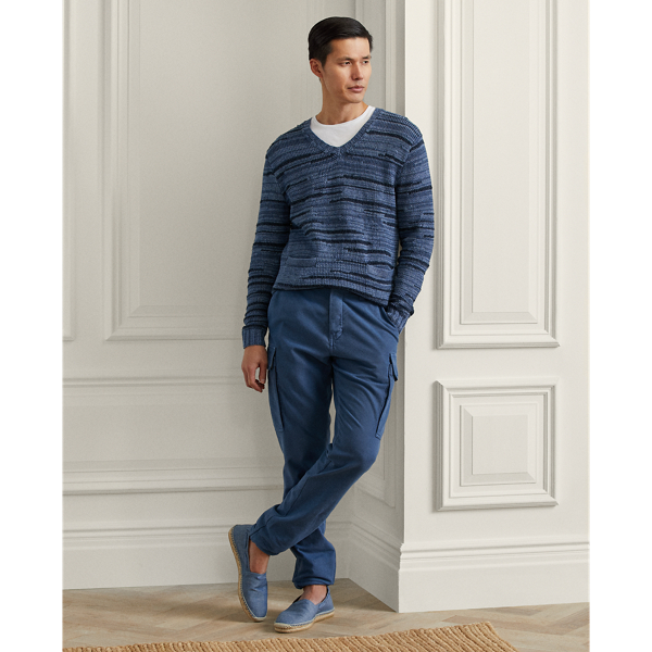Stretch Dobby Cargo Trouser for Men | Ralph Lauren® GI
