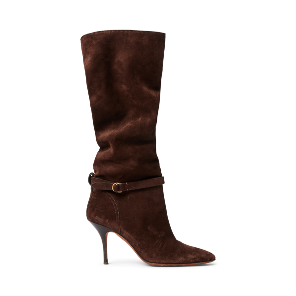 Zoe Sueded Calfskin Boot | Ralph Lauren® Australia