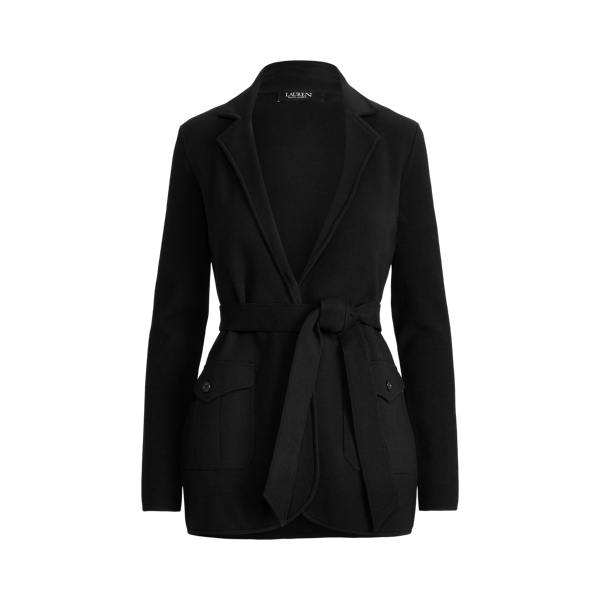 Belted Cotton Blend Blazer Ralph Lauren® Australia