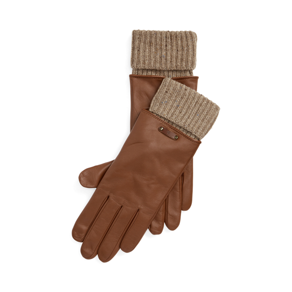 Convertible Sheepskin Tech Gloves | Ralph Lauren® Australia
