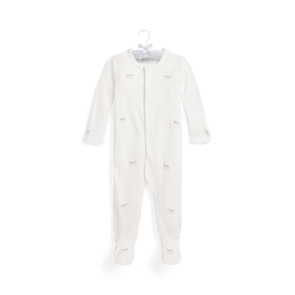 Organic Cotton Footed Coverall Baby Boy 1