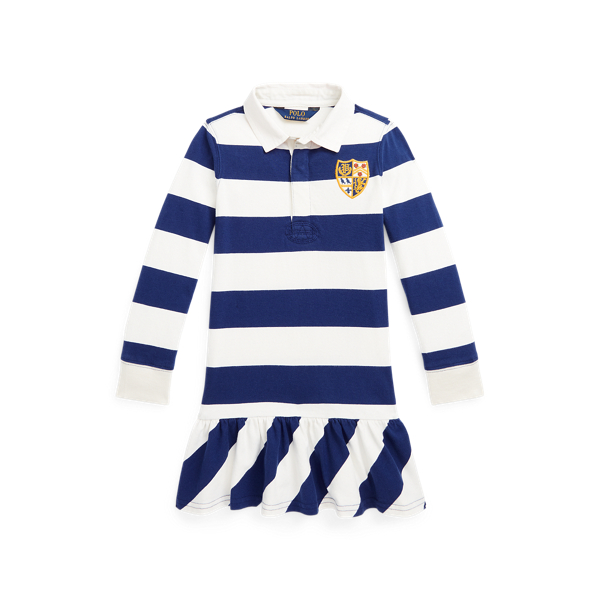 Striped Cotton Jersey Rugby Dress | Ralph Lauren® Australia