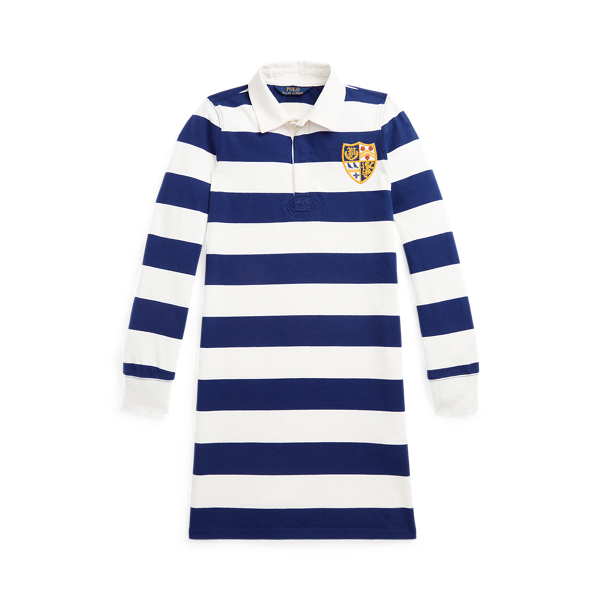 Striped Cotton Jersey Rugby Dress | Ralph Lauren® Australia
