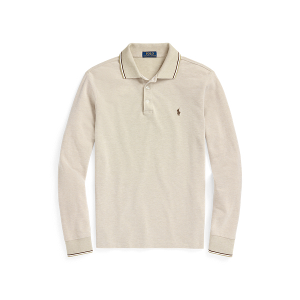 Custom Slim Fit Stretch Mesh Polo Shirt | Ralph Lauren® Australia