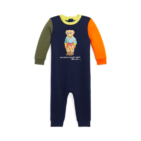Fleece-Strampler mit Polo Bear für Baby | Ralph Lauren® DE