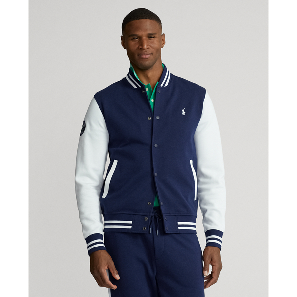 Wimbledon Double-Knit Baseball Jacket | Ralph Lauren® Australia